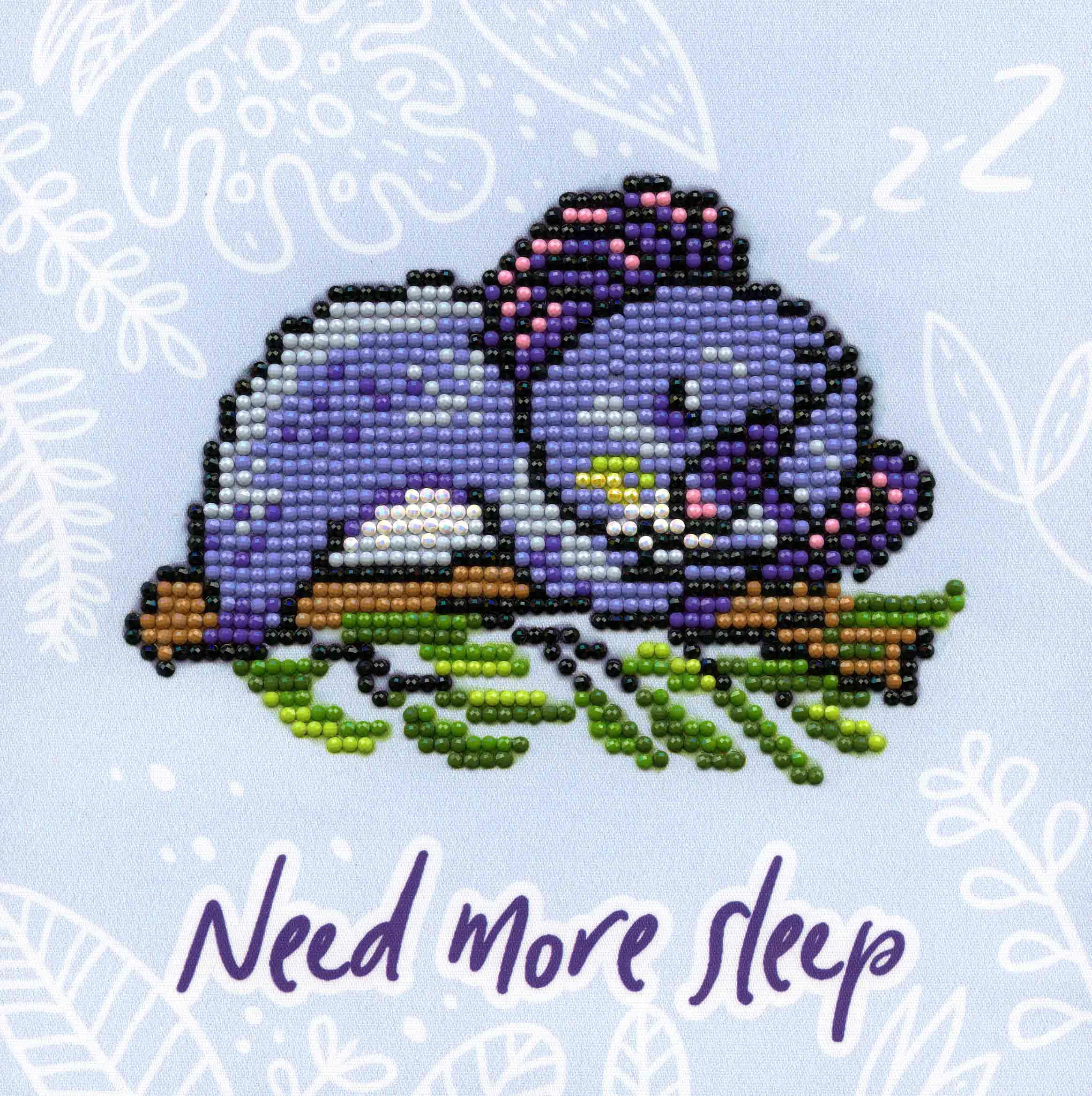 DIAMOND ART BY LEISURE ARTS Koala Sleep, 8"x8", Beginner Diamond ...