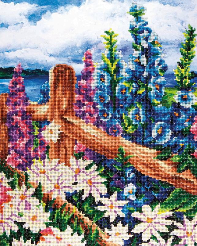 DIAMOND ART BY LEISURE ARTS Diamond Painting Kits For Adults 14"x16 ...