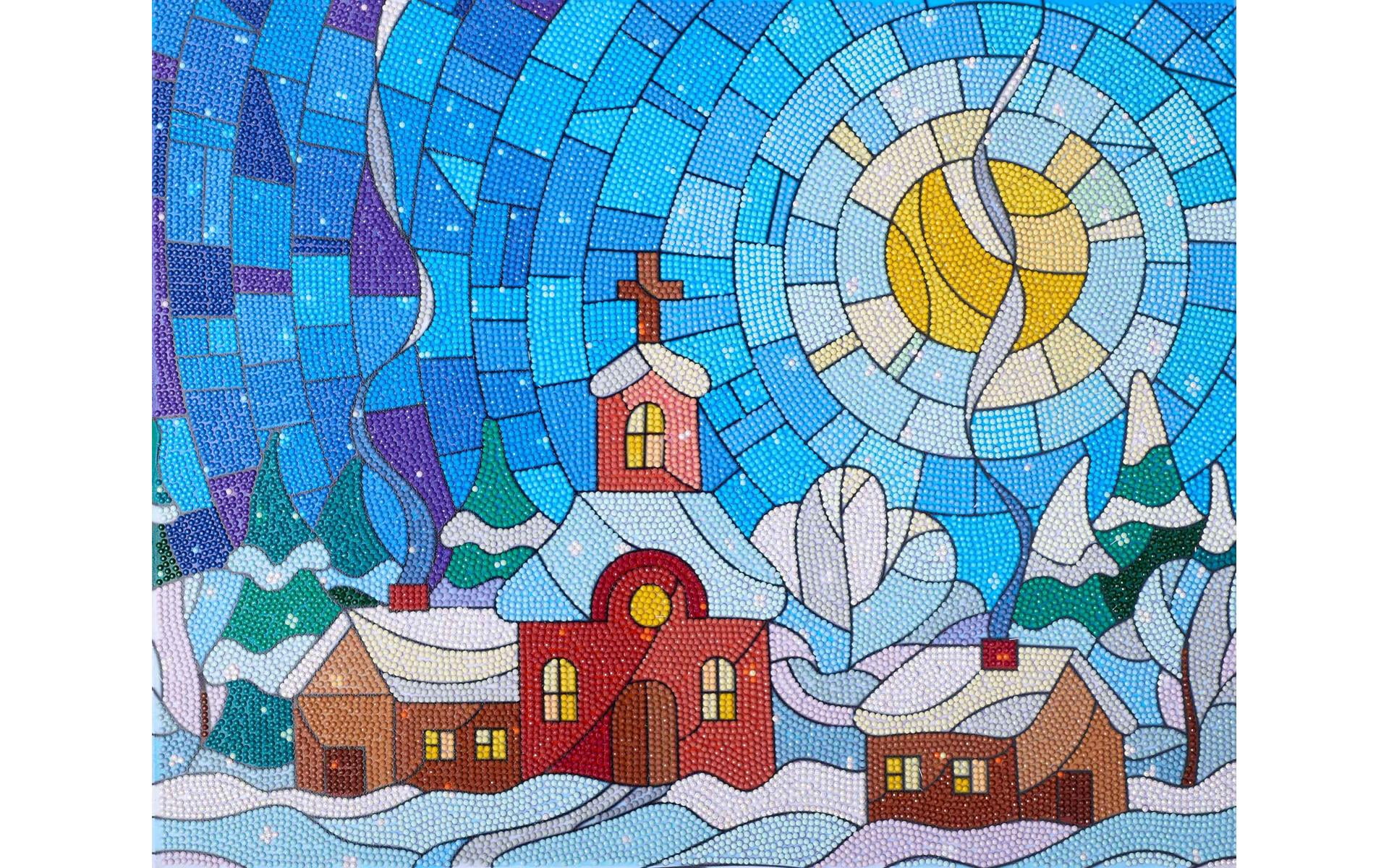 Diamond Art By Leisure Arts Diamond Painting Kits For Adults 16"X20 ...