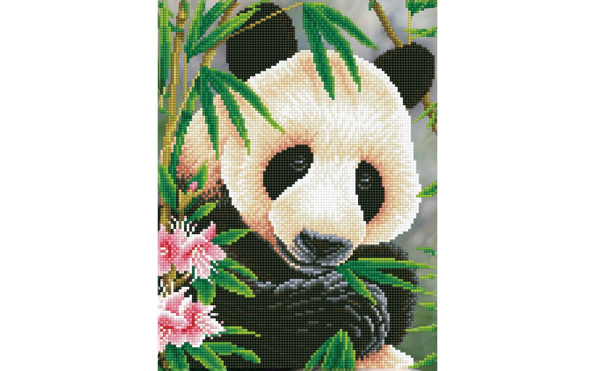 DIAMOND DOTZ® Panda Prince Diamond Painting Kit - Walmart.com