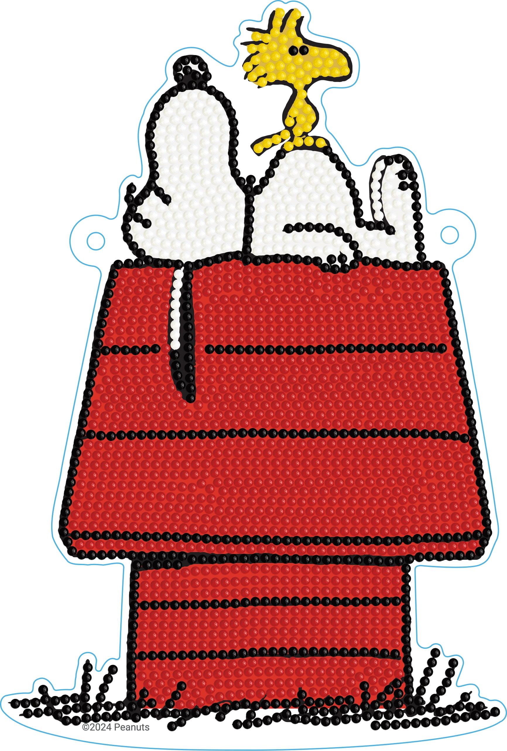 DIAMOND DOTZ® Snoopy's Doghouse Wall Plaque Diamond Painting Kit ...