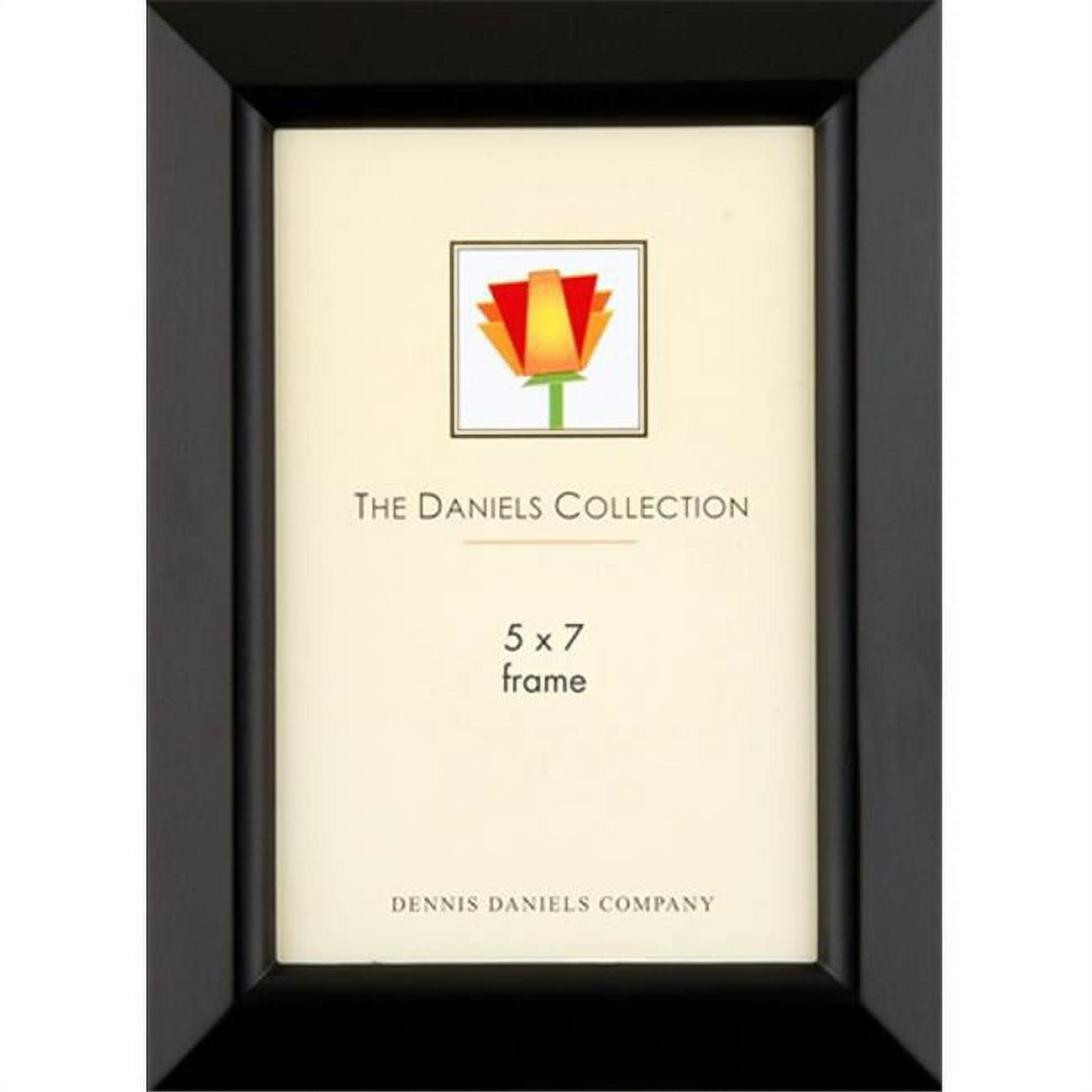 DIAMOND POINT bevel classic in Ebony-Black 5x7 frame by Dennis Daniels ...