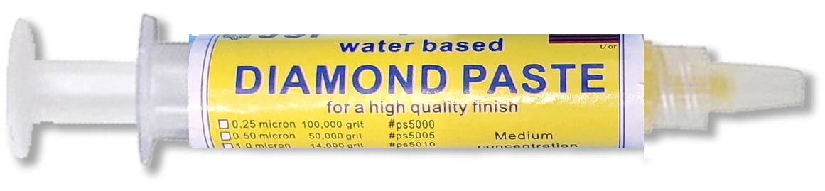 DIAMOND POLISHING PASTE 2.5micron µm 5gram syringe - Walmart.com