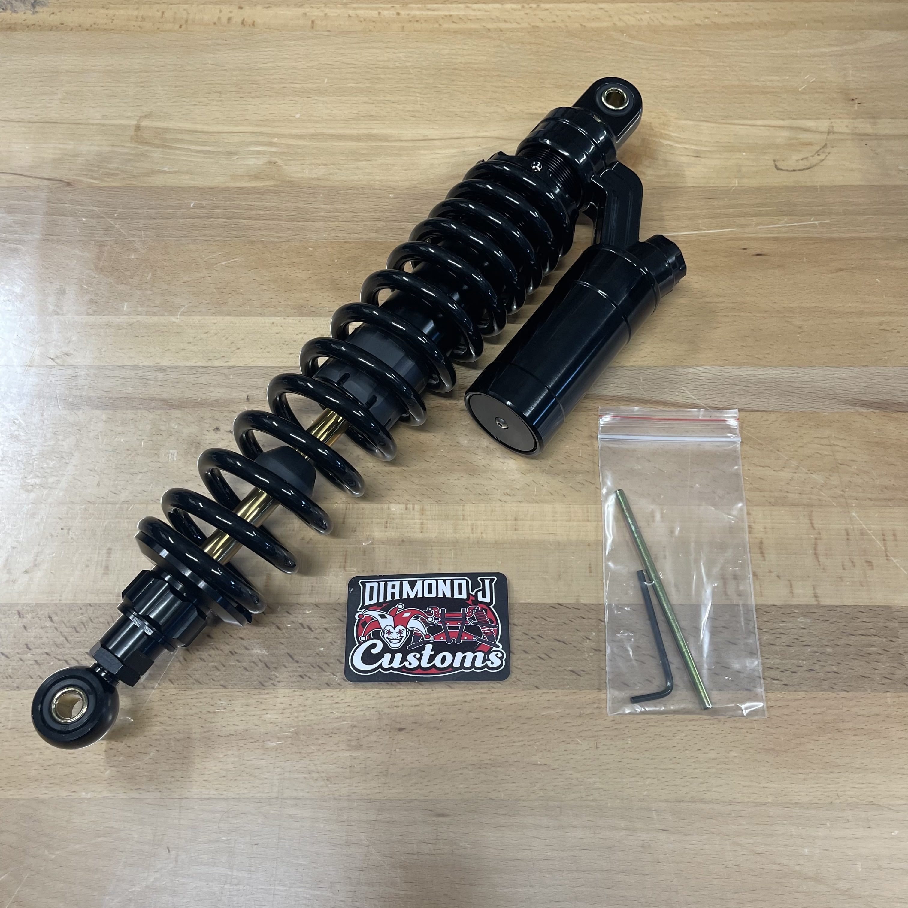 DIAMOND REAR 400-420mm Adjustable Shock - Honda TRX 400EX, 450R & ER ...