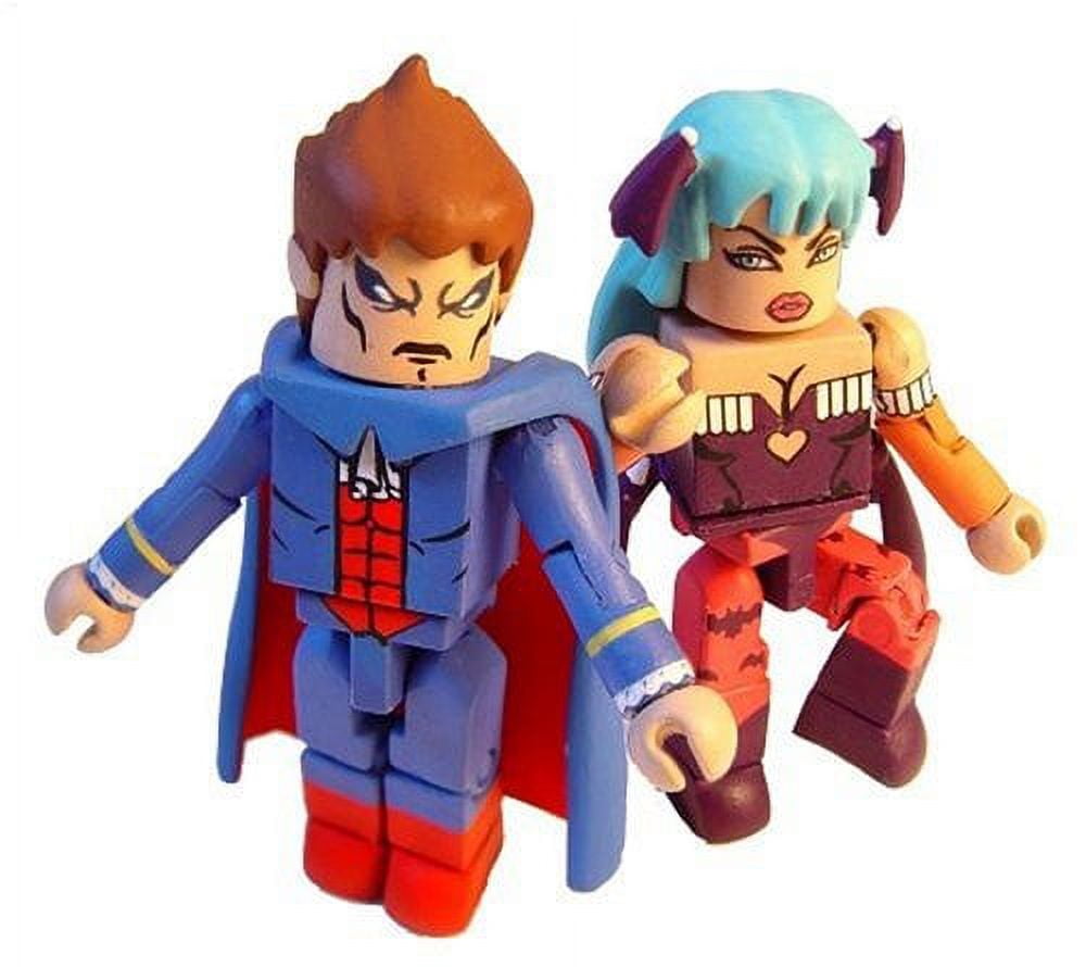 DIAMOND SELECT TOYS Street Fighter Minimates Series 1 Morrigan vs ...