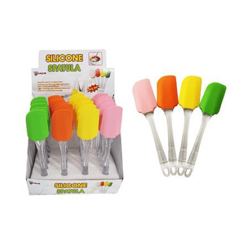 DIAMOND VISIONS INC 11-1118 Silicone Spatula With Clear Handle ...