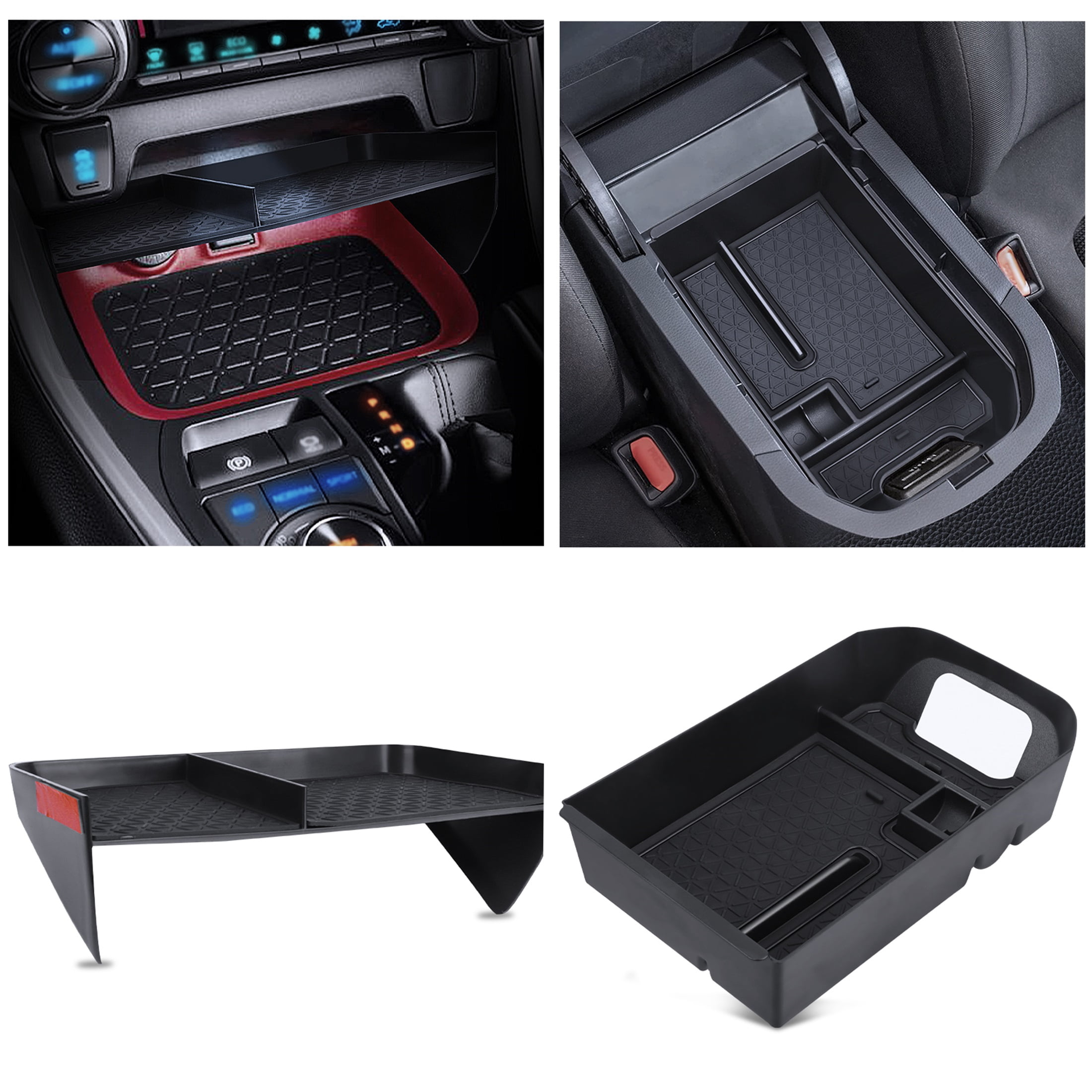 DIAMOOKY Center Console Organizer and Armrest Tray for Toyota RAV4 2025 ...