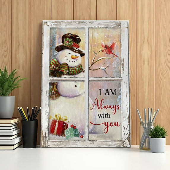 DIANANA Autumn field, I can only imagine, Cardinal painting, Cotton ...