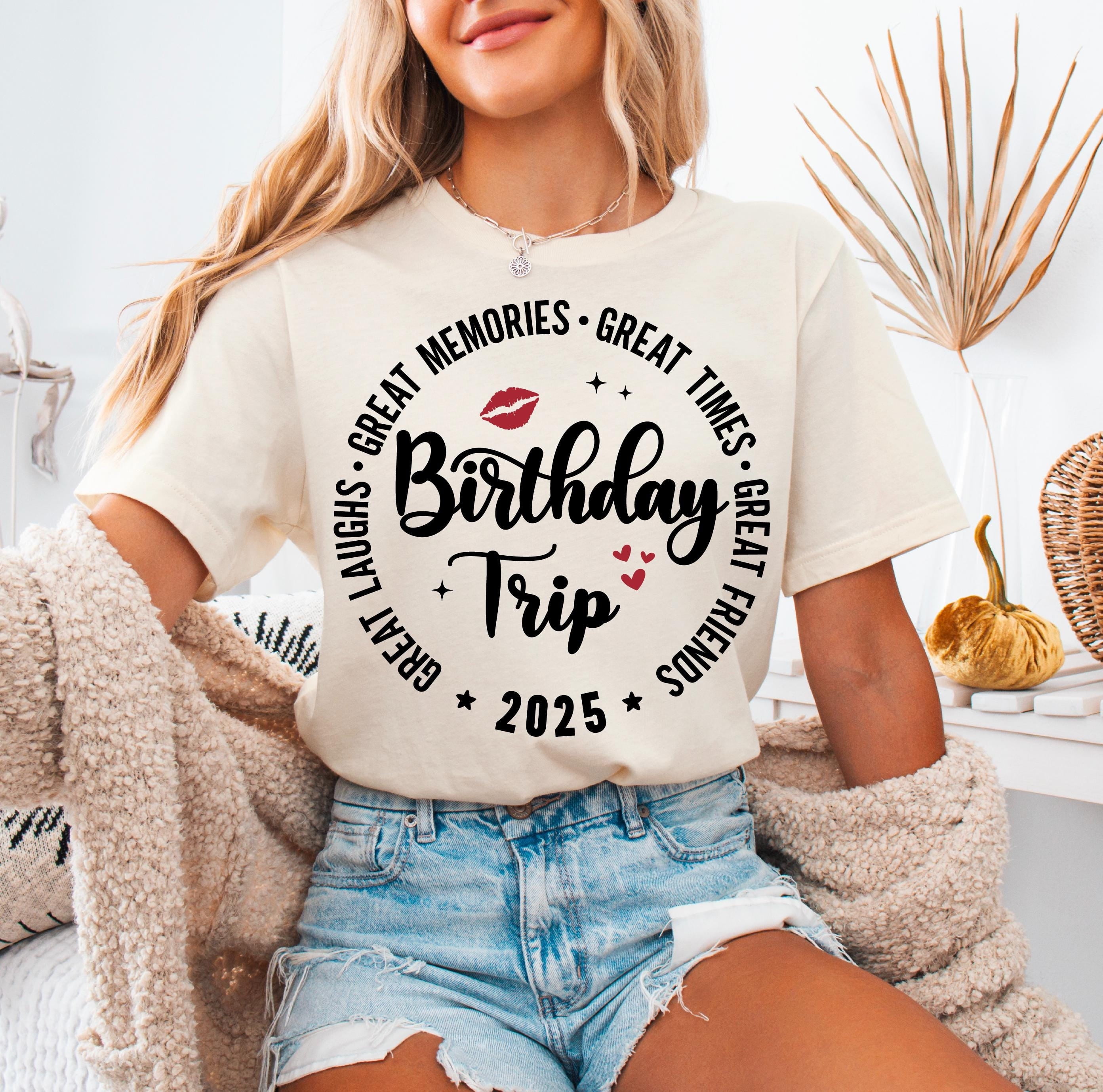 DIANANA Birthday Trip Shirt, Girls Trip 2025 Shirt, Birthday Girl Shirt, Birthday Squad Shirt ...