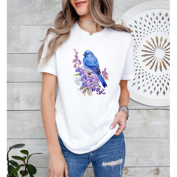 DIANANA Bluebird Shirt, Eastern Bluebird Shirt, Bird Lover Shirt ...
