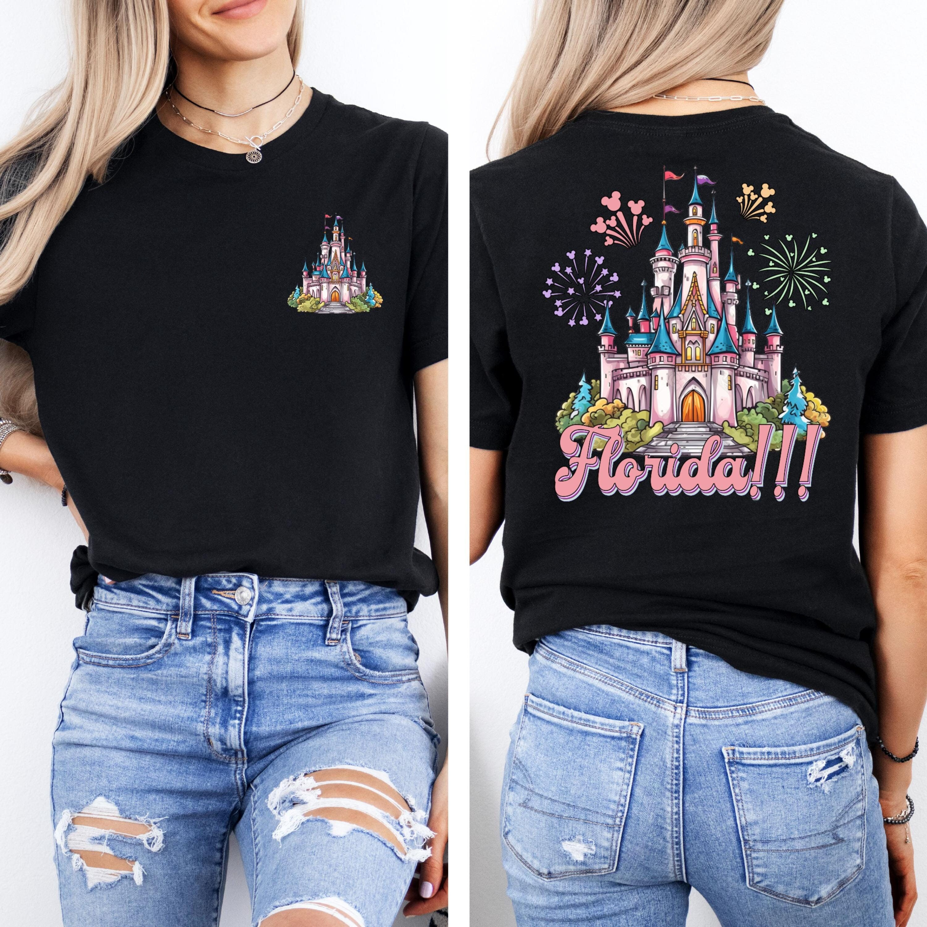 DIANANA Disney Florida T-Shirt, Magic Kingdom Shirt, Castle Florida ...
