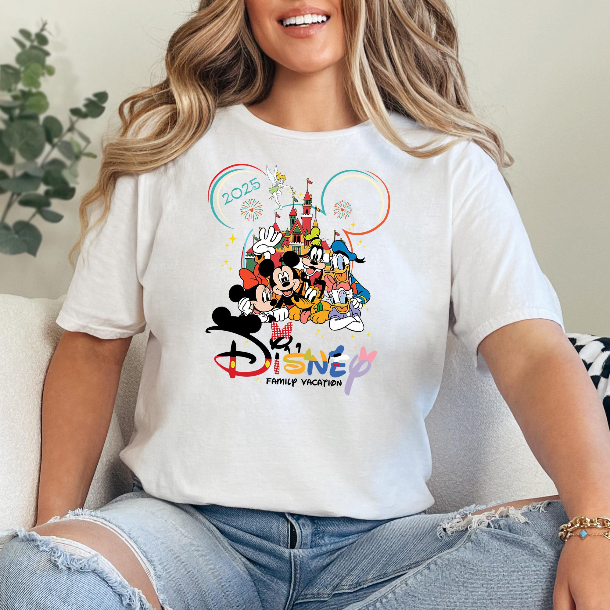 DIANANA Disney Friends Family Vacation 2025 Shirt, Disney Family Shirt, Disney Vacation Shirt ...