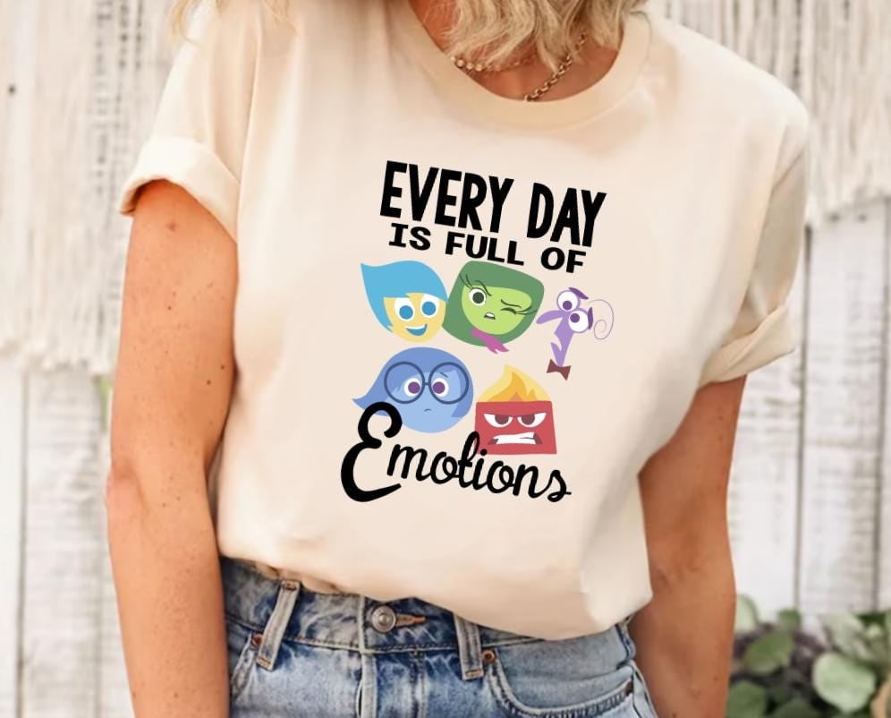 DIANANA Disney Pixar Inside Out Shirt, Disney Inside Out 2 Movie Shirt ...