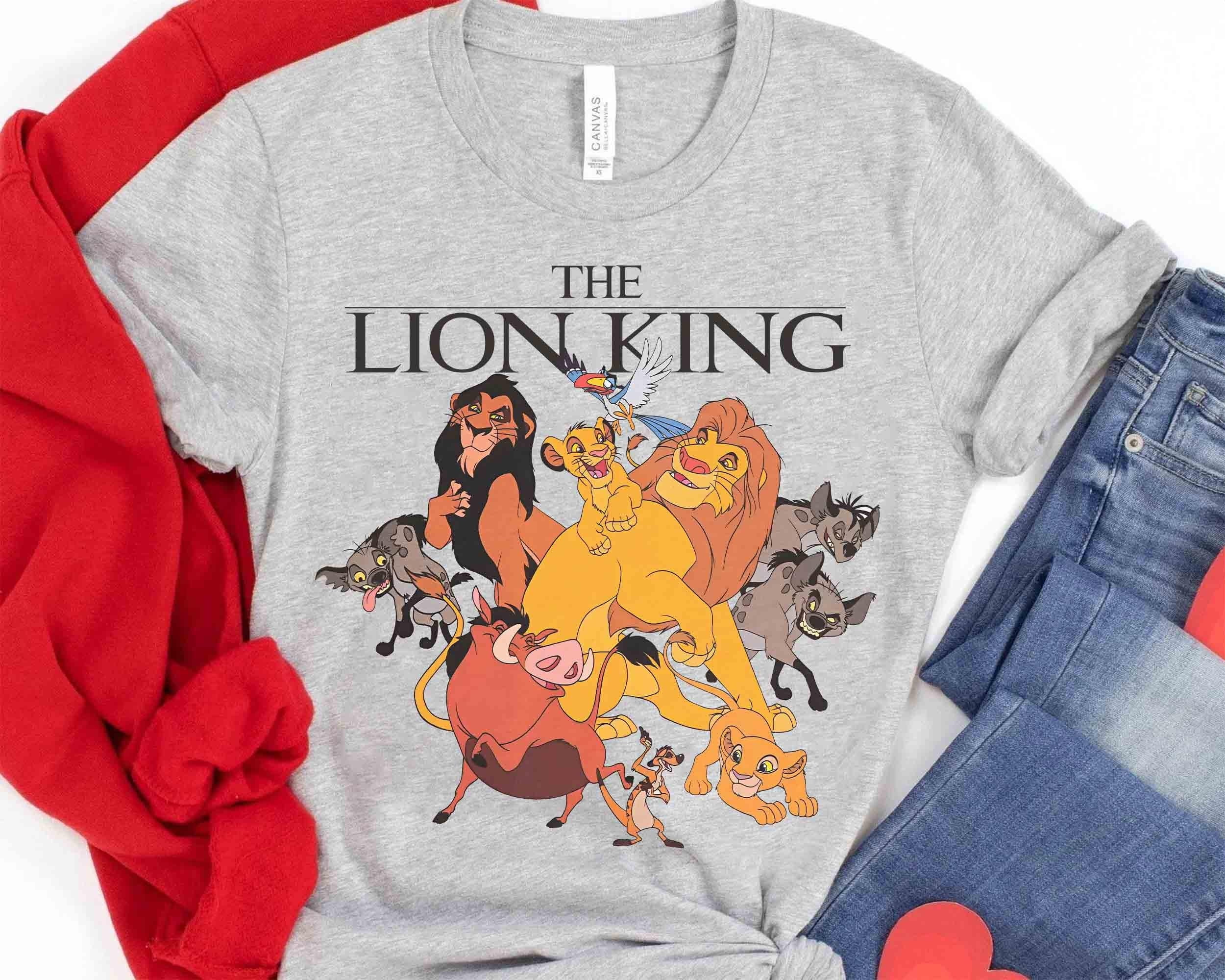 DIANANA Disneyland Lion King Characters Family Shirts, Hakuna Matata ...