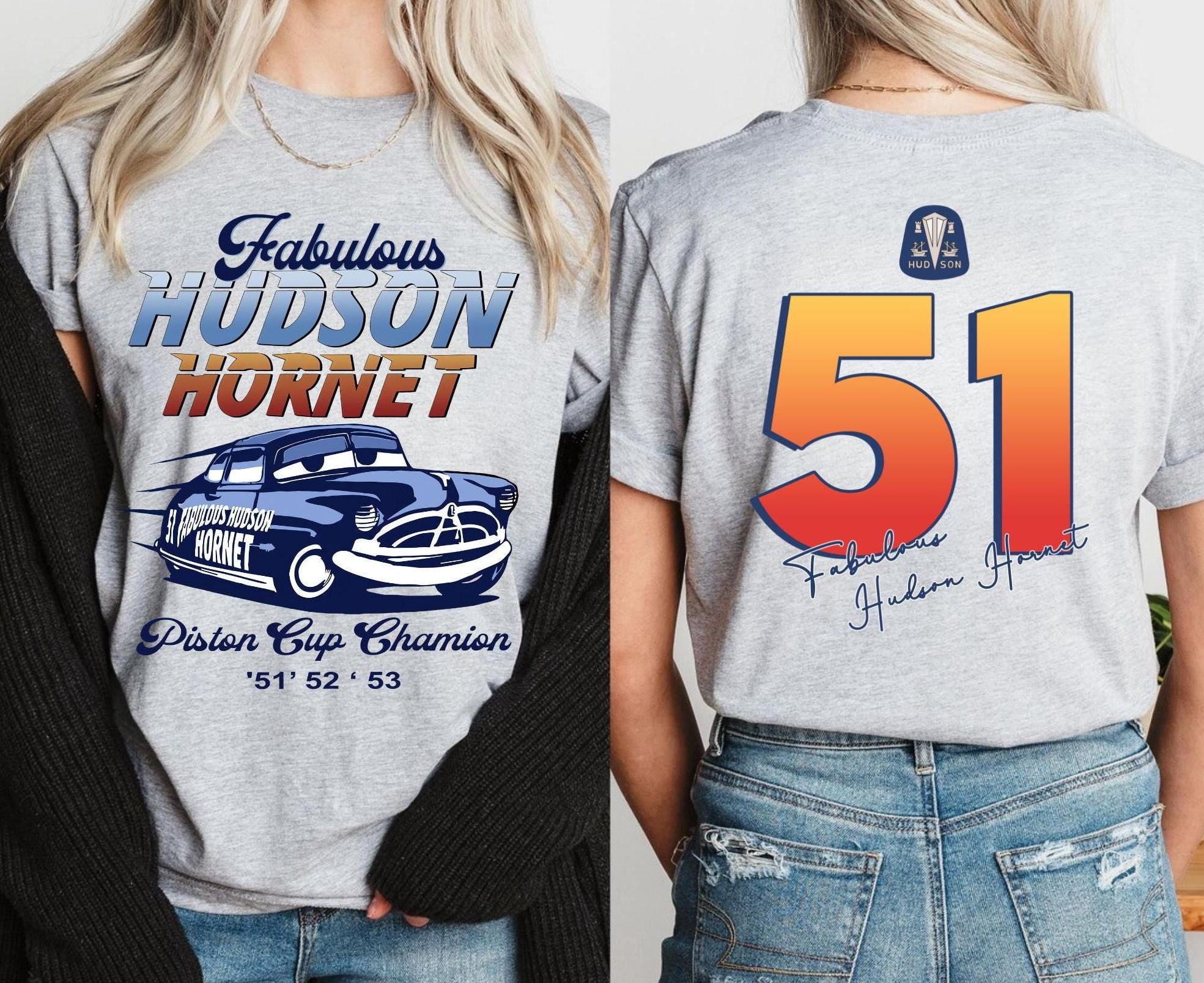 DIANANA Double Sided Doc Hudson 51 The Fabulous Hudson Hornet Shirt ...