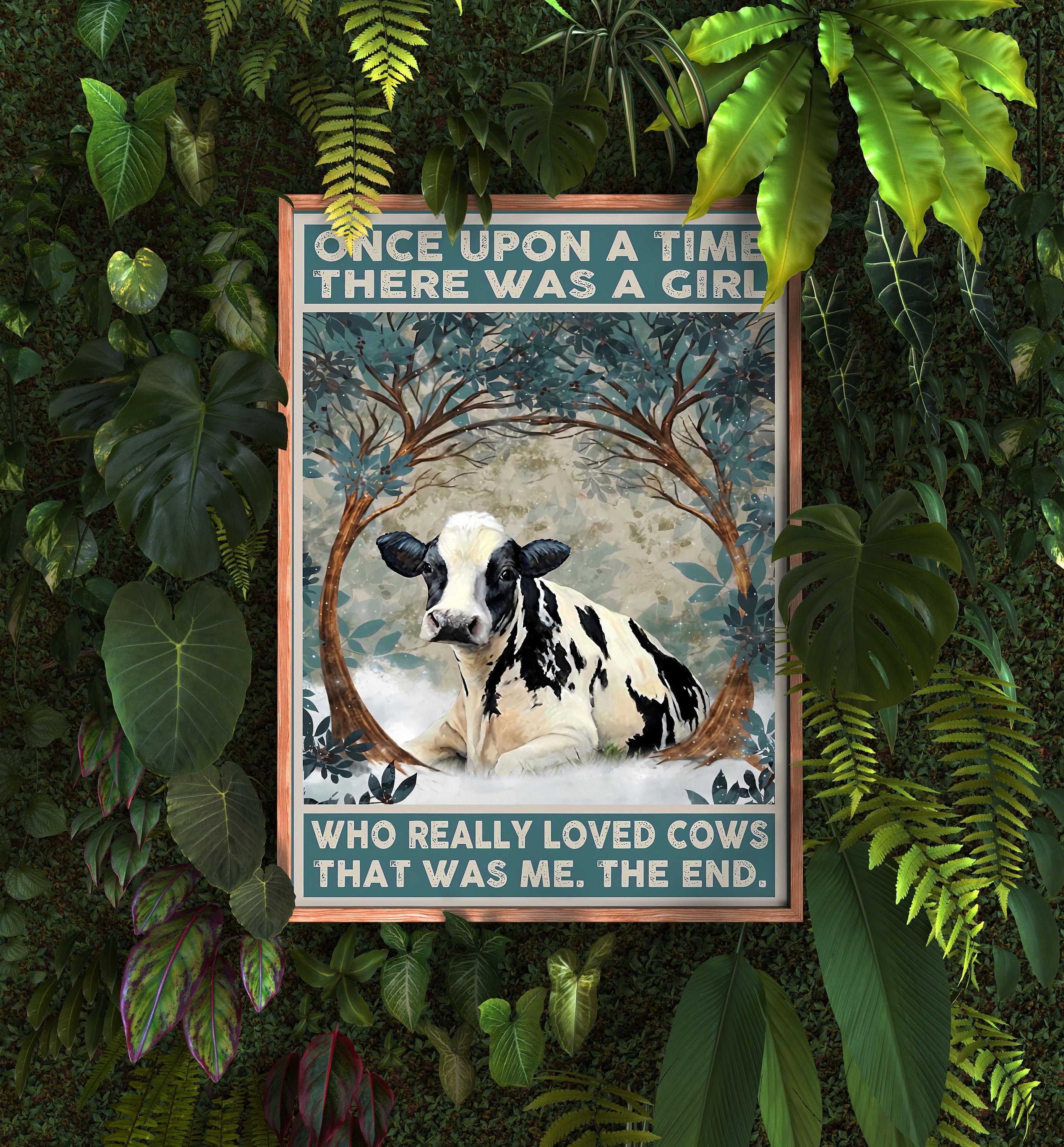 DIANANA Once Upon A Time There Was A Girl Who Really Loved Cows That ...