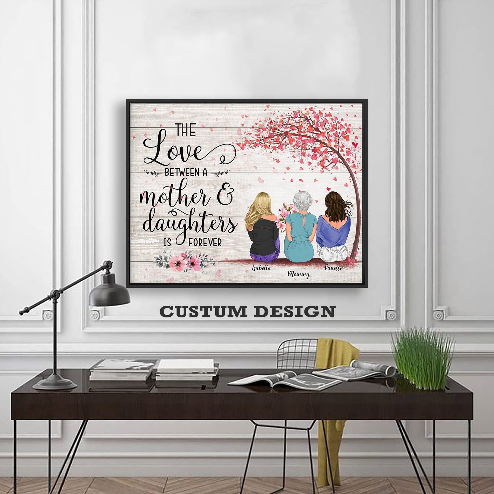 DIANANA Personalized Poster - Mother & Daughter Son - The Love Between ...