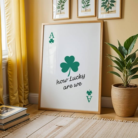 DIANANA Preppy Poster Happy Saint Patricks Day Home Decor Apartment ...