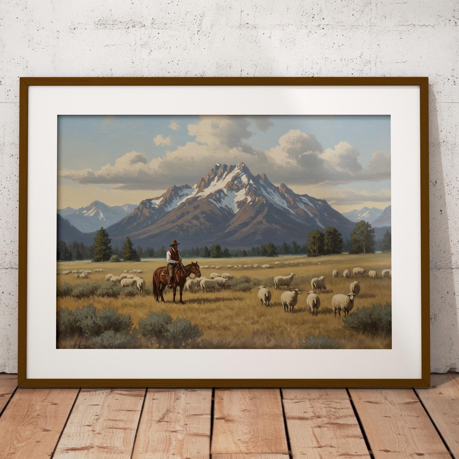 DIANANA Print on Demand Landscape Wall Art _ Aesthetic Room Decor ...