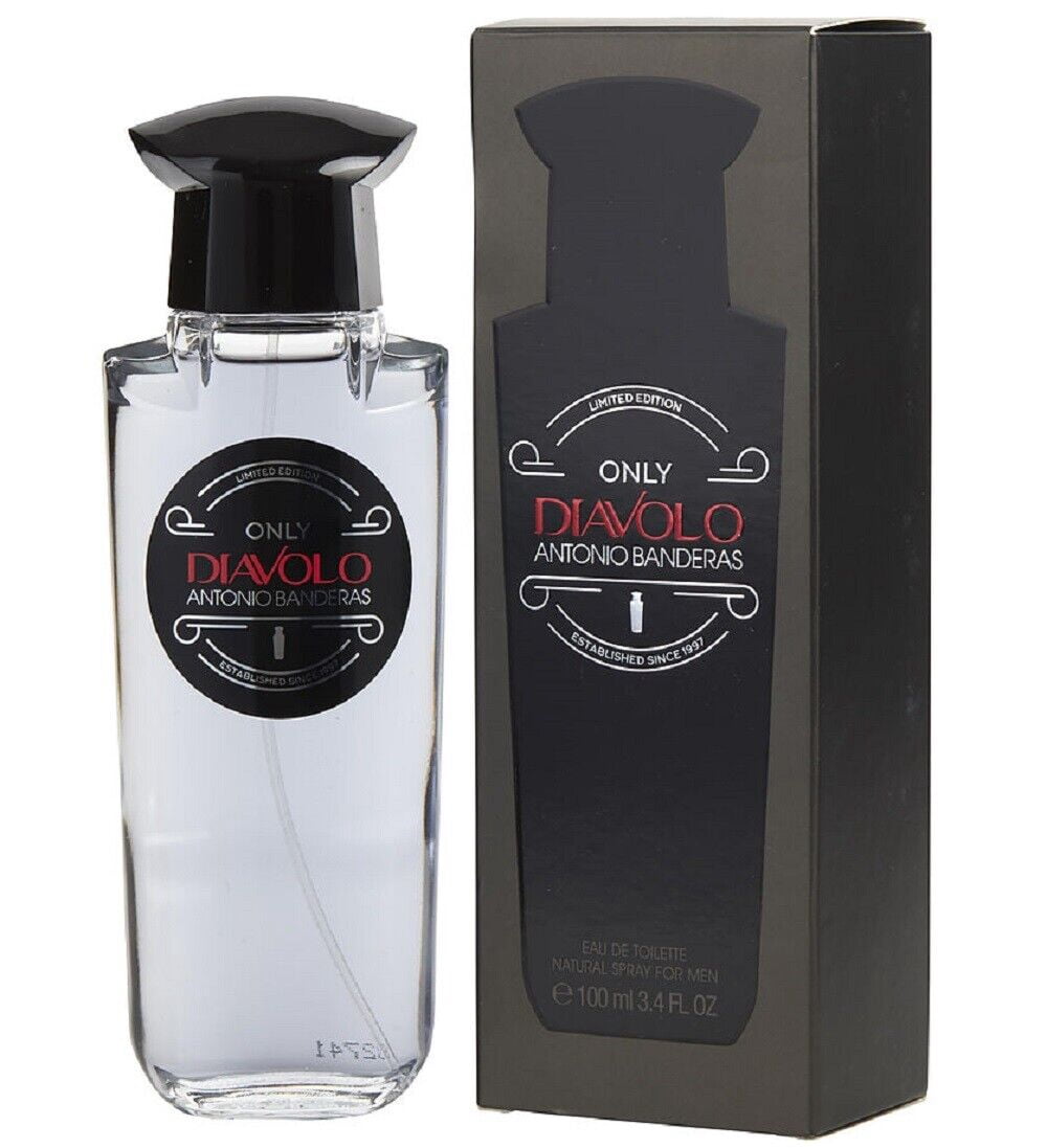 Antonio Banderas 550354 Diavolo Only Cologne Eau De Toilette Spray for ...
