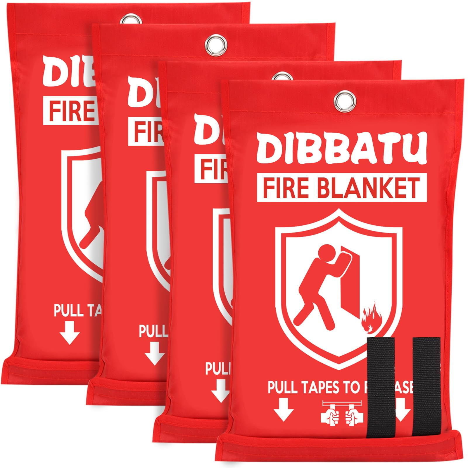DIBBATU Emergency Fire Blanket for Home, Fire Blankets for Home and ...