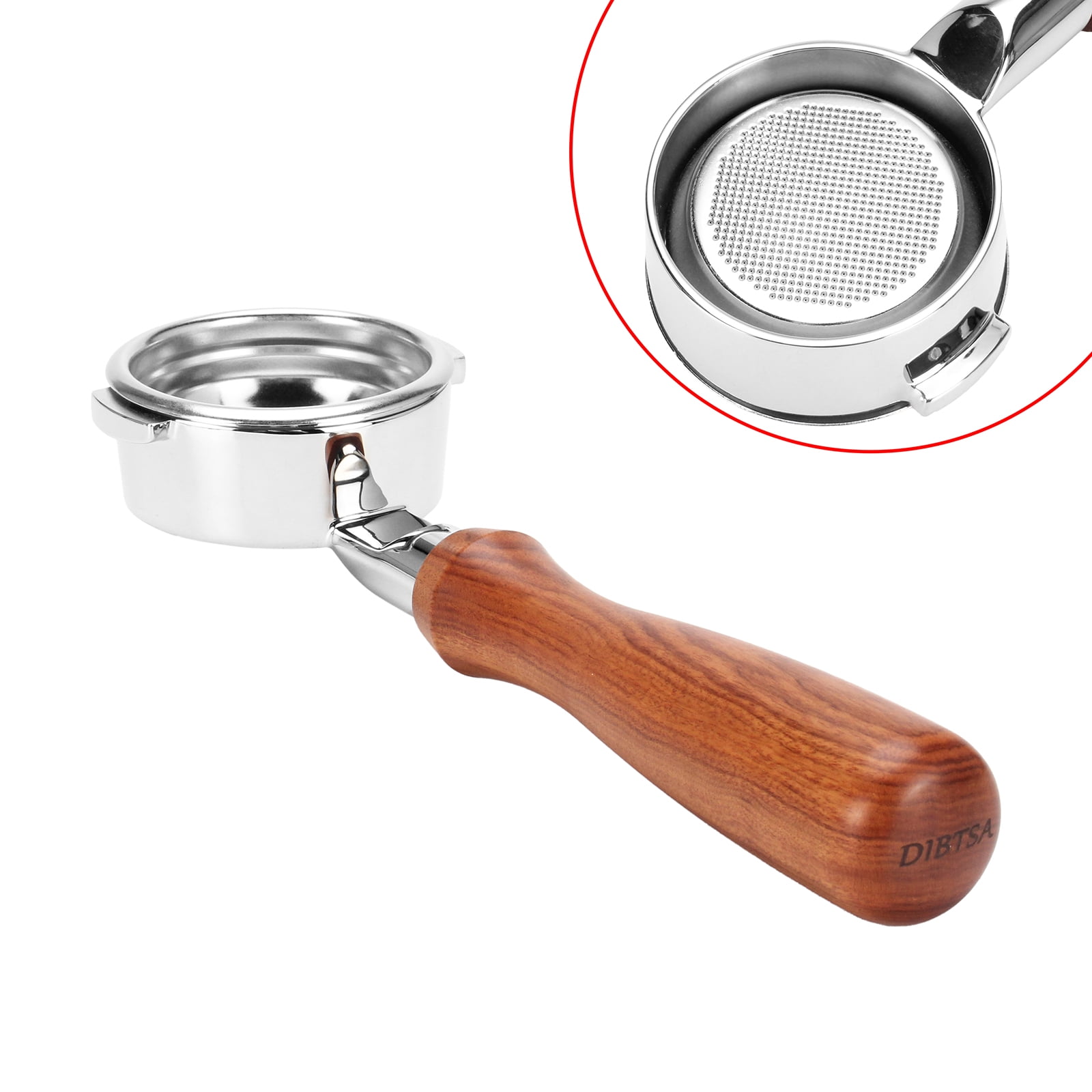 DIBTSA 58mm Bottomless Portafilter for Breville Dual Boiler Espresso ...