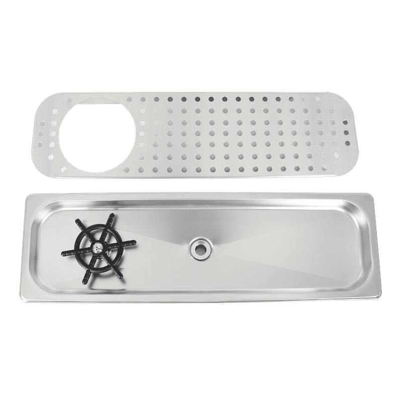 DIBTSA Stainless Steel Pitcher Rinser Cup Washer，Glass Cleaning Rinser ...