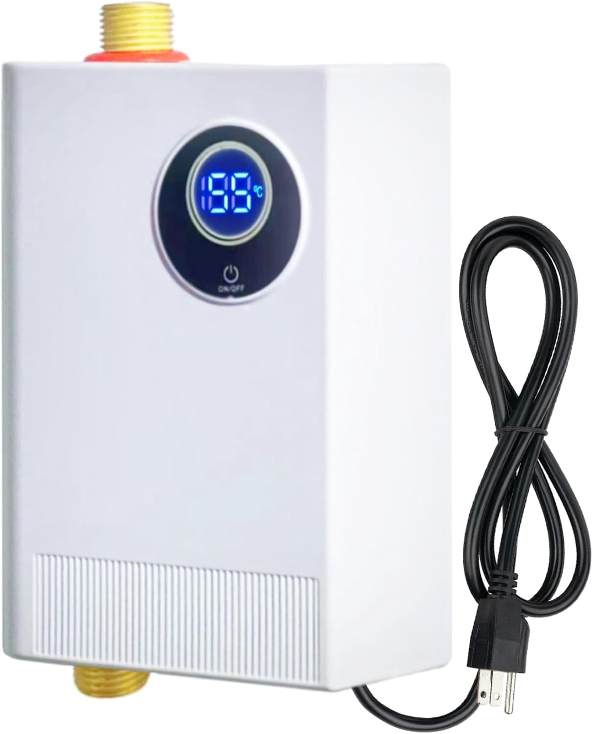 DICEEVIL Electric Tankless Water Heater, 110V 3000W Compact Water ...