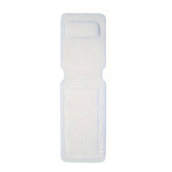 DICEWEN Bathtub Mat With BuiltIn Headrest PVC Foam NonSlip Suction Cups ...