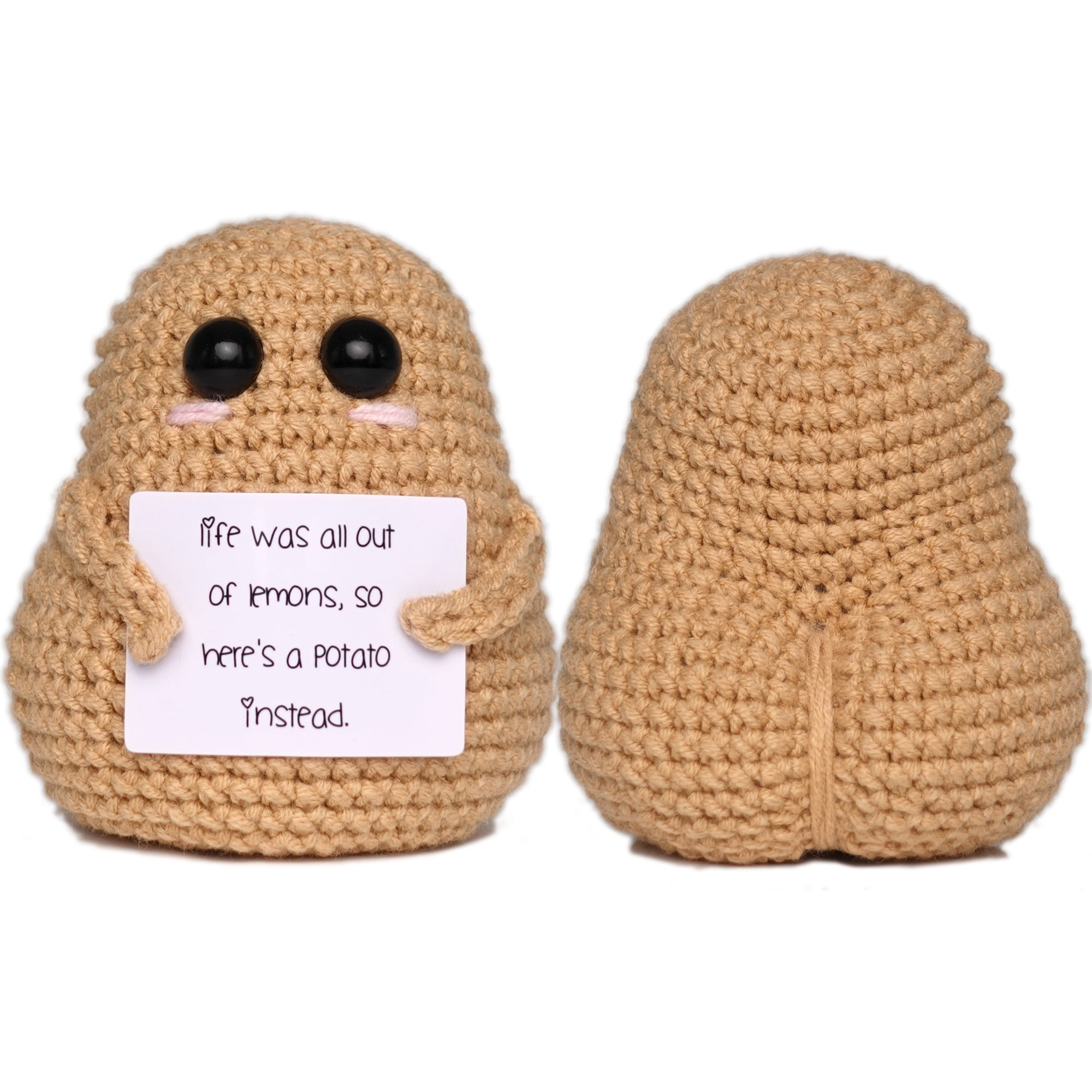 DICHA Positive Potato Crochet Pattern-Spreading Joy and Uplifting Vibes ...