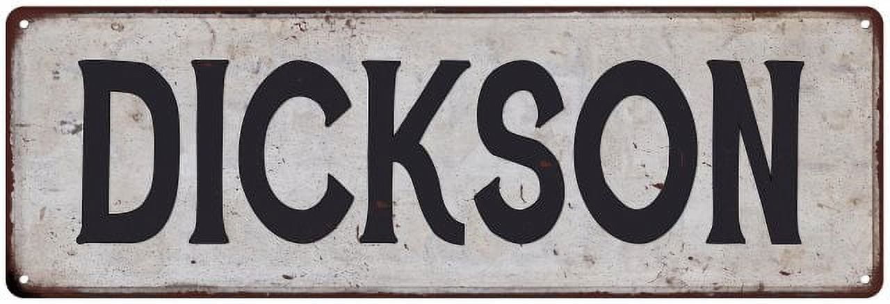 DICKSON Vintage Look Gift Rustic Chic Metal Sign 6x18 206180036815 ...