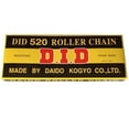 DID Standard 520 Chain 108 Links Natural for Street Motorcycle ...