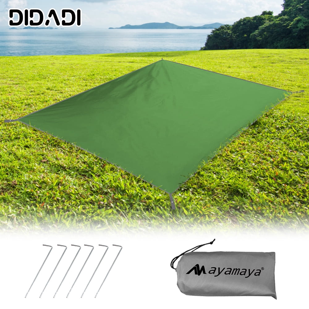 DIDADI Camping Tarp,Lightweight Tent Footprint with 210T Polyester ...