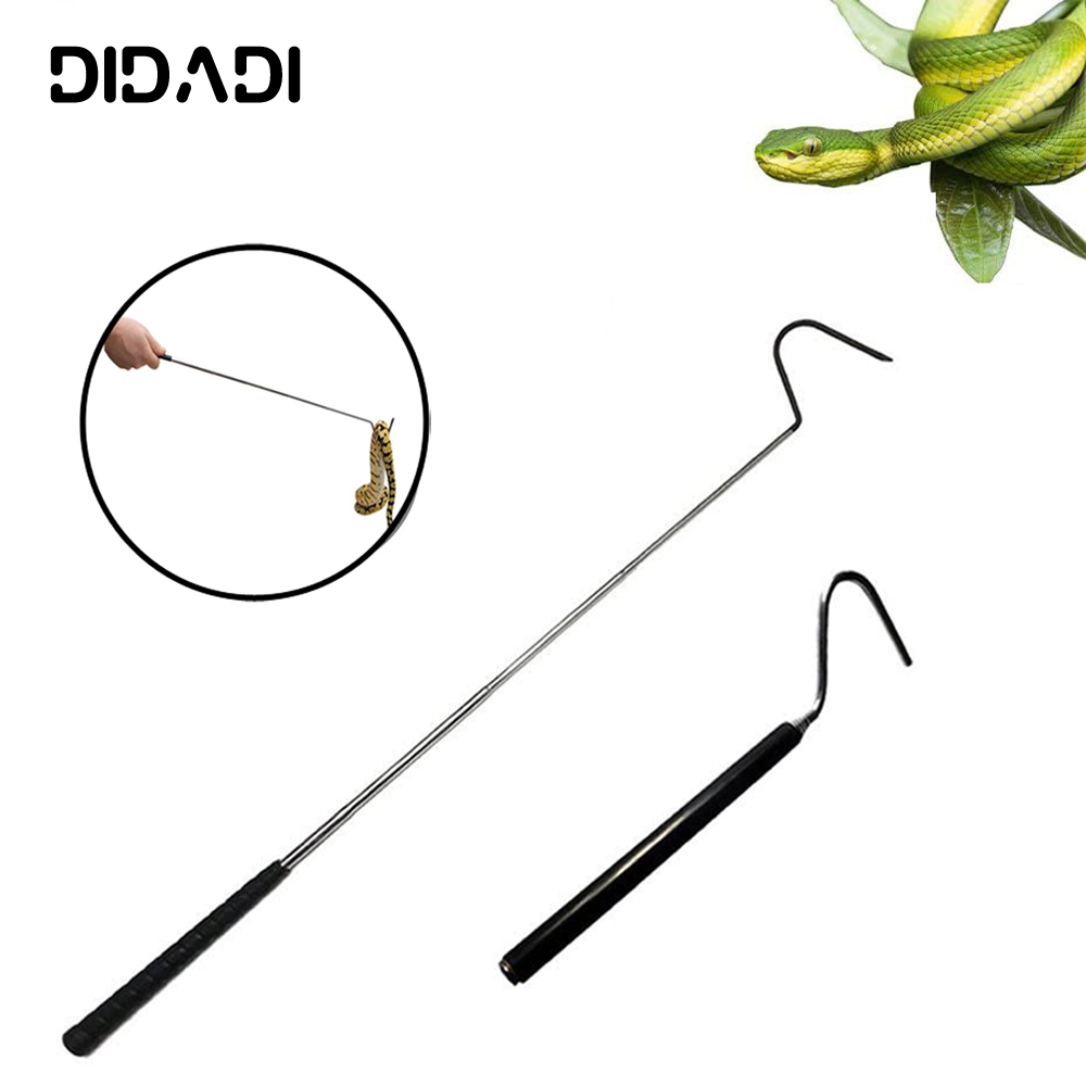 DIDADI Snake Hook, Foldable Snake Stick Extend to 39.3 inch, Portable ...