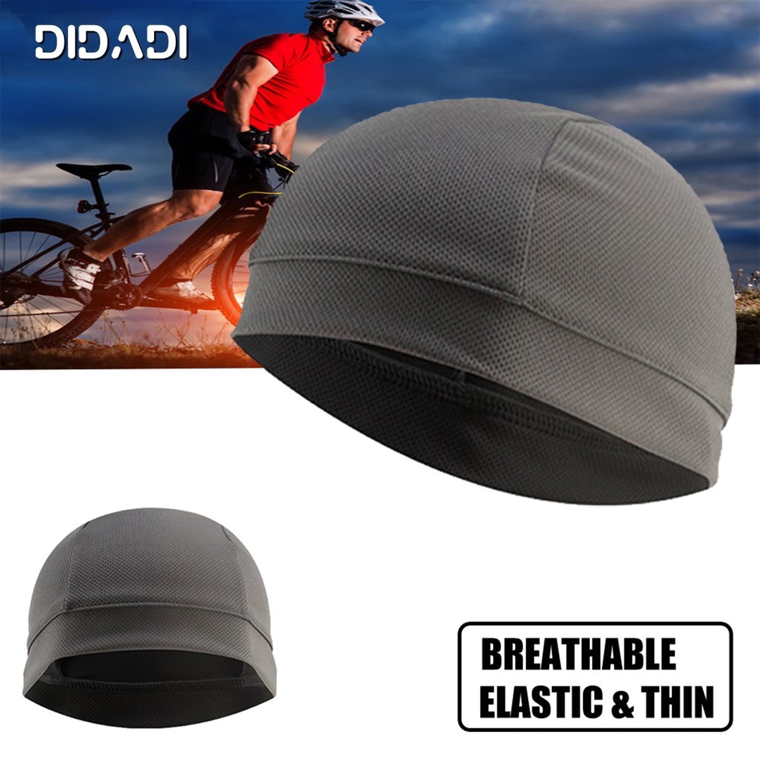 DIDADI Sport Beanie Skull Cap, Summer Quick Dry Skull Hats, Lightweight ...