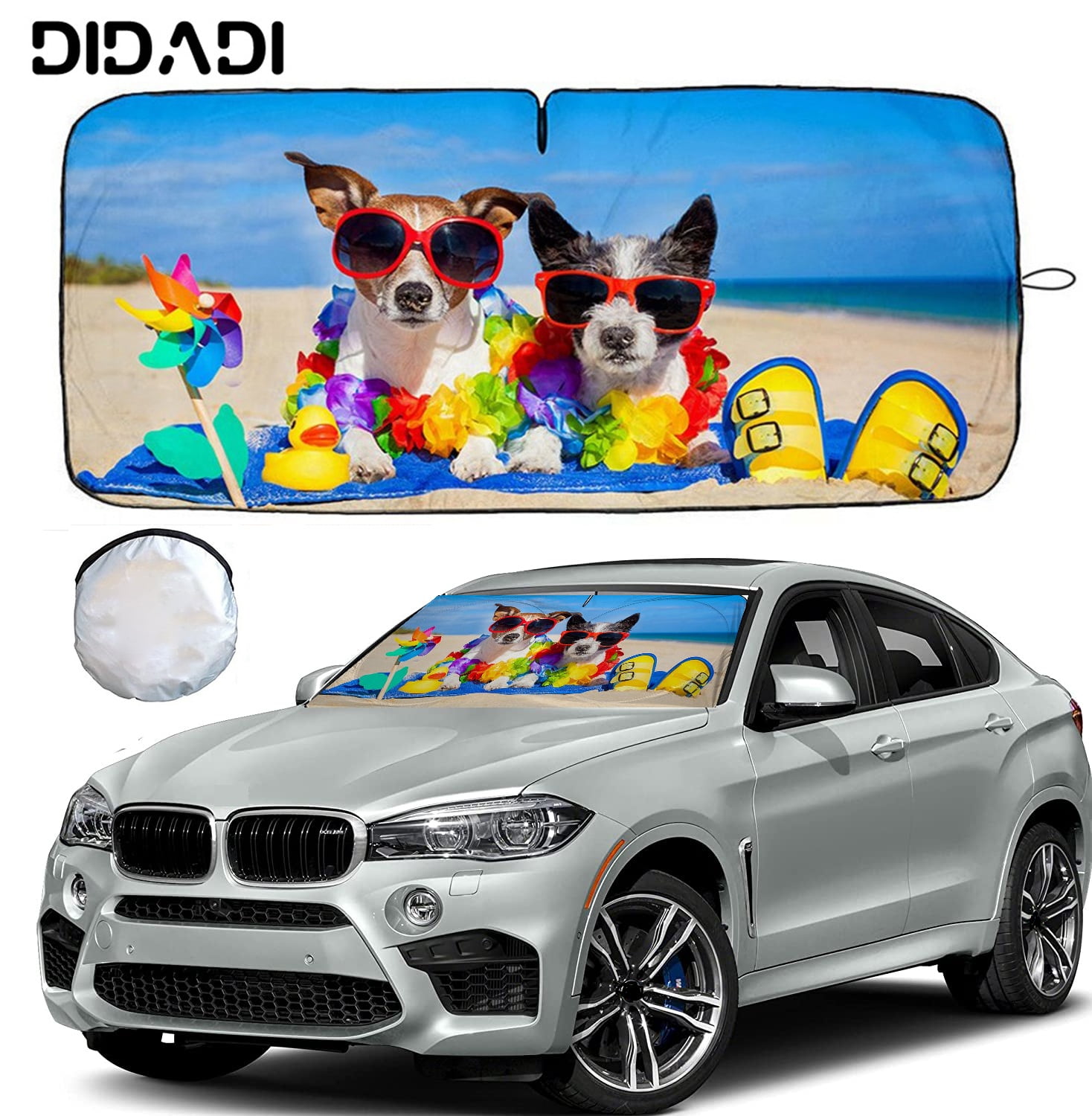 DIDADI Sunshade for Car Windshield, Sun Cover for Front Windshield ...