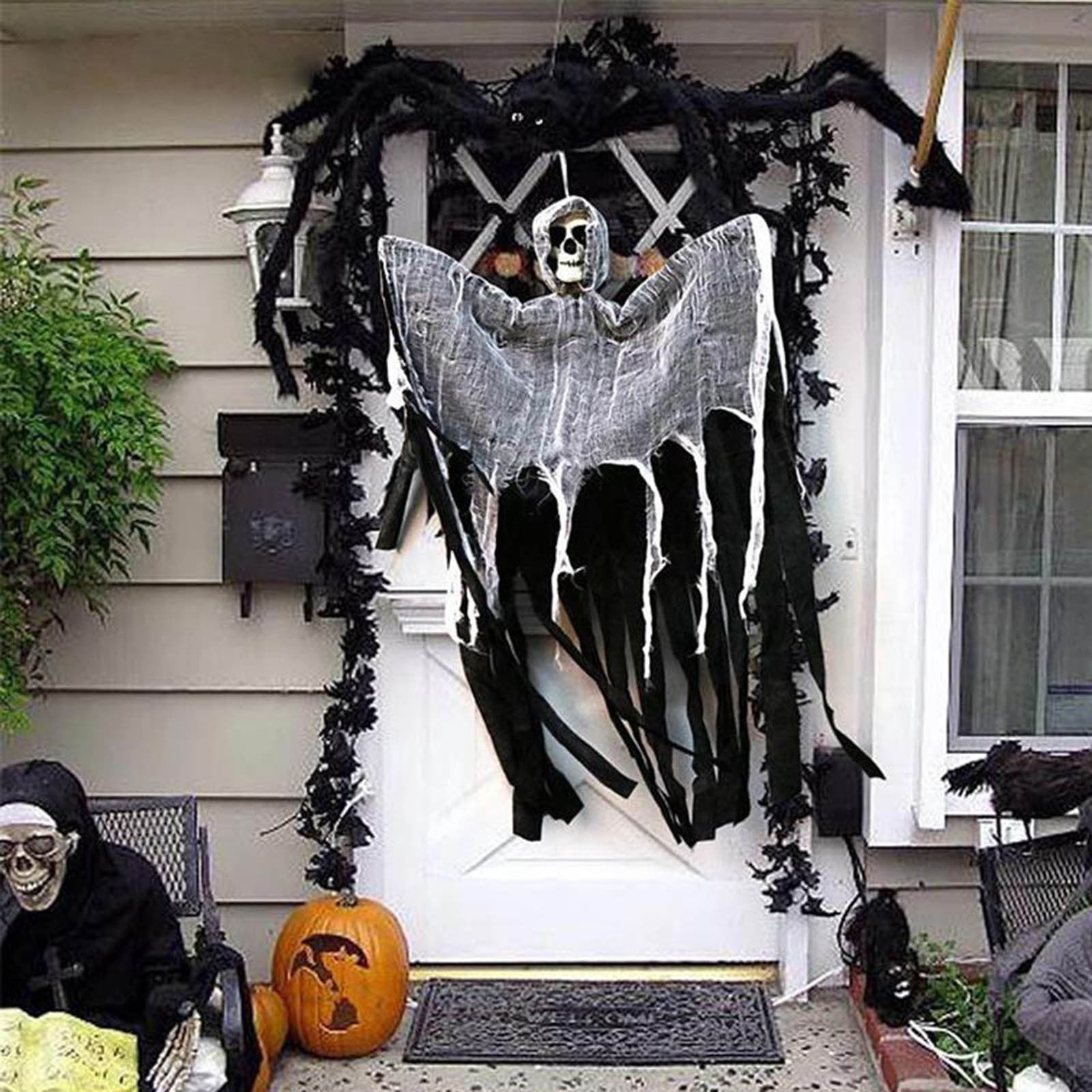 DIDADIDAPENG Halloween Decorations Halloween Decoration Props Skull ...