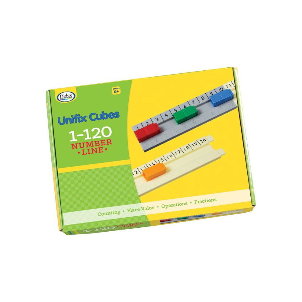 Didax Unifix 1-120 Number Line - Walmart.com