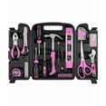 DIFFLIFE Pink Tool Set -131 Piece Pink Tool sets for WomenGeneral ...