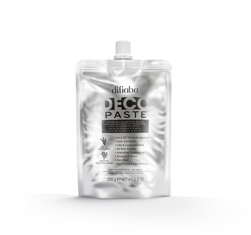 DIFIABA - Decopaste Hair Lightening Paste - No-Drip Paste Lightener for ...