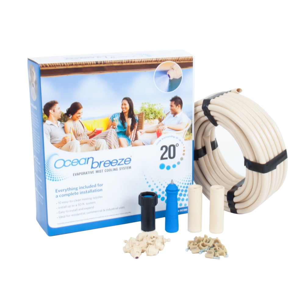 DIG Corporation Ocean Breeze Evaporative Mist Cooling System - Walmart ...