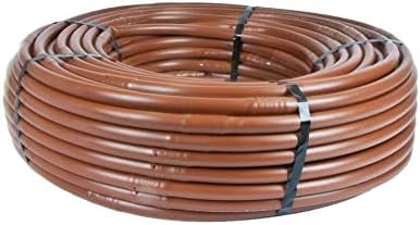 DIG Corporation PC Dripline, 100' Brown, 12" Spacing, 17 mm.6 GPH, with ...