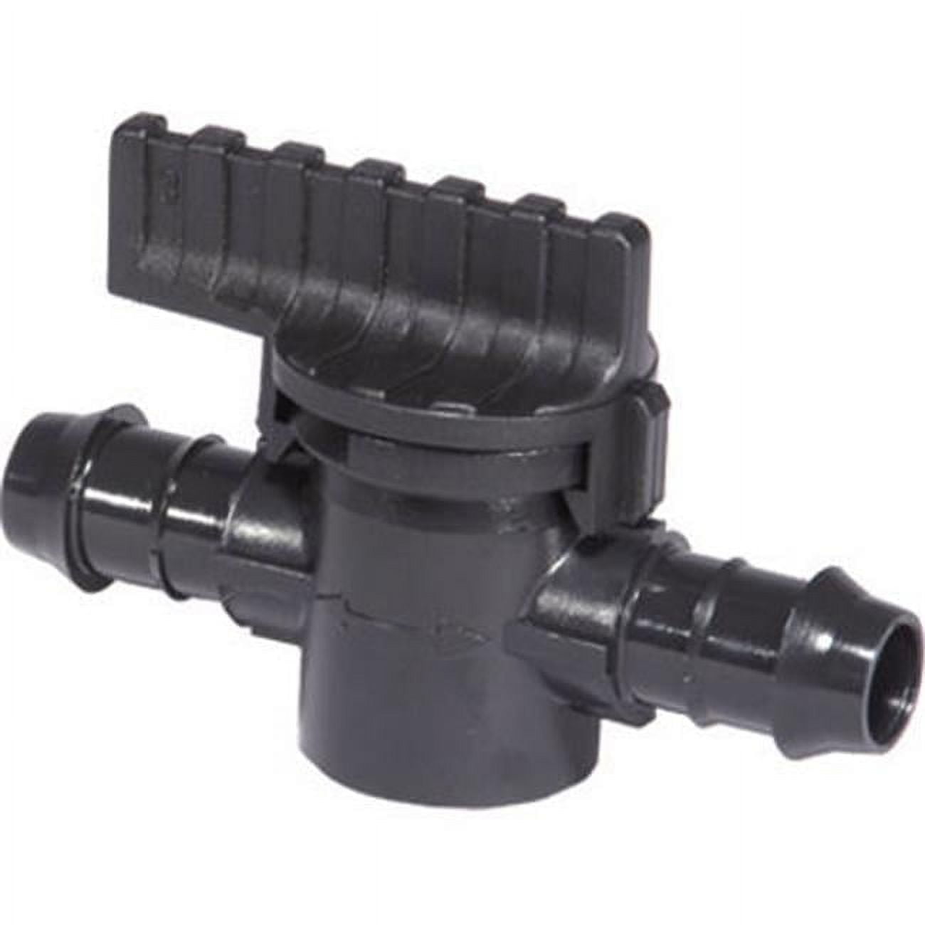 DIG D32B Drip Irrigation 0.5" UV-Resistant Plastic-Made In-Line Shut ...