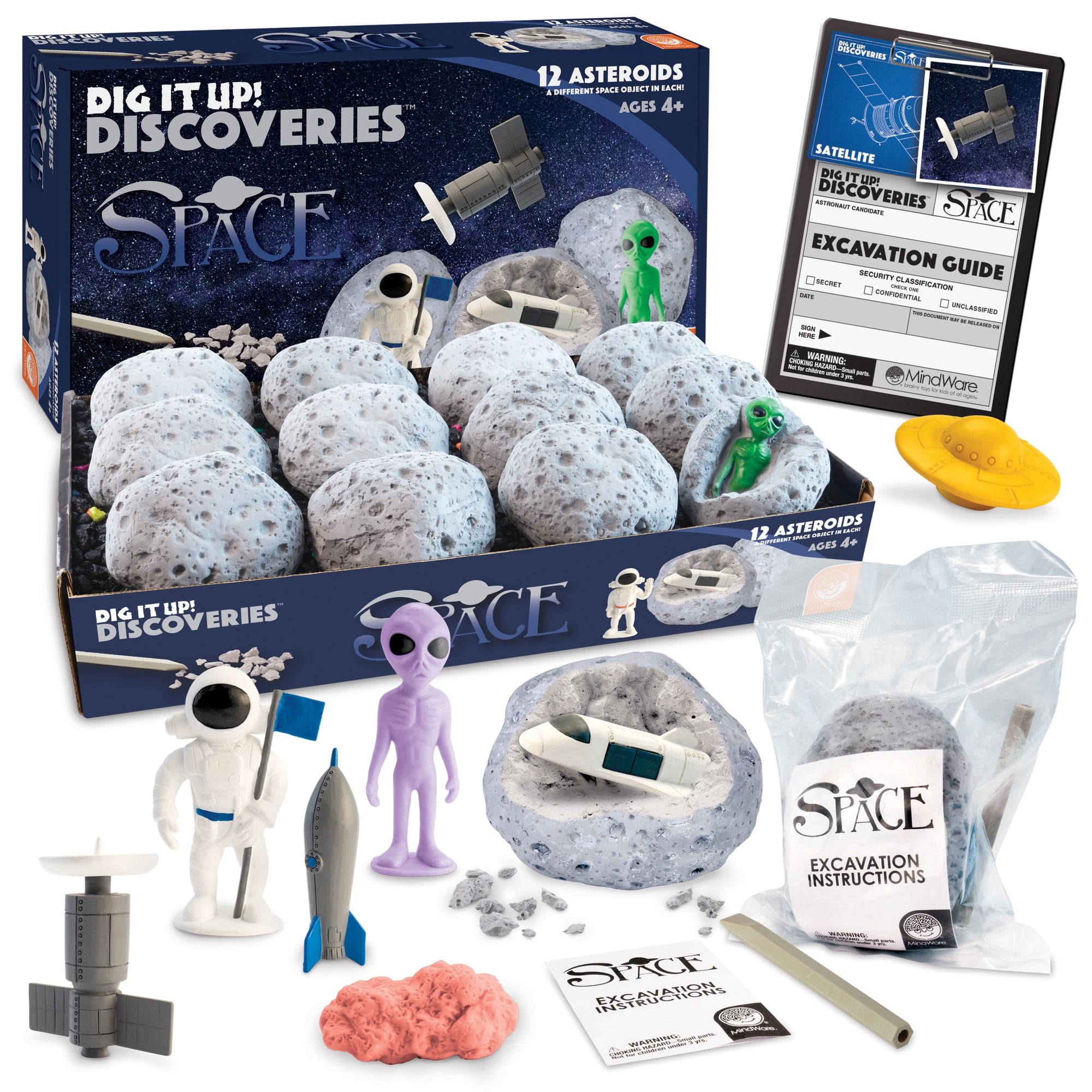 Dig It Up: Kids Discovery Space - Outer Space Science Activity with 12 ...