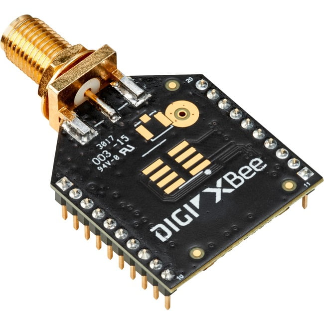 DIGI XB3-24Z8ST, RF Transceiver Module, Zigbee Modules (802.15.4) XBee3 PRO,2.4 Ghz ZB 3.0, SMA ...