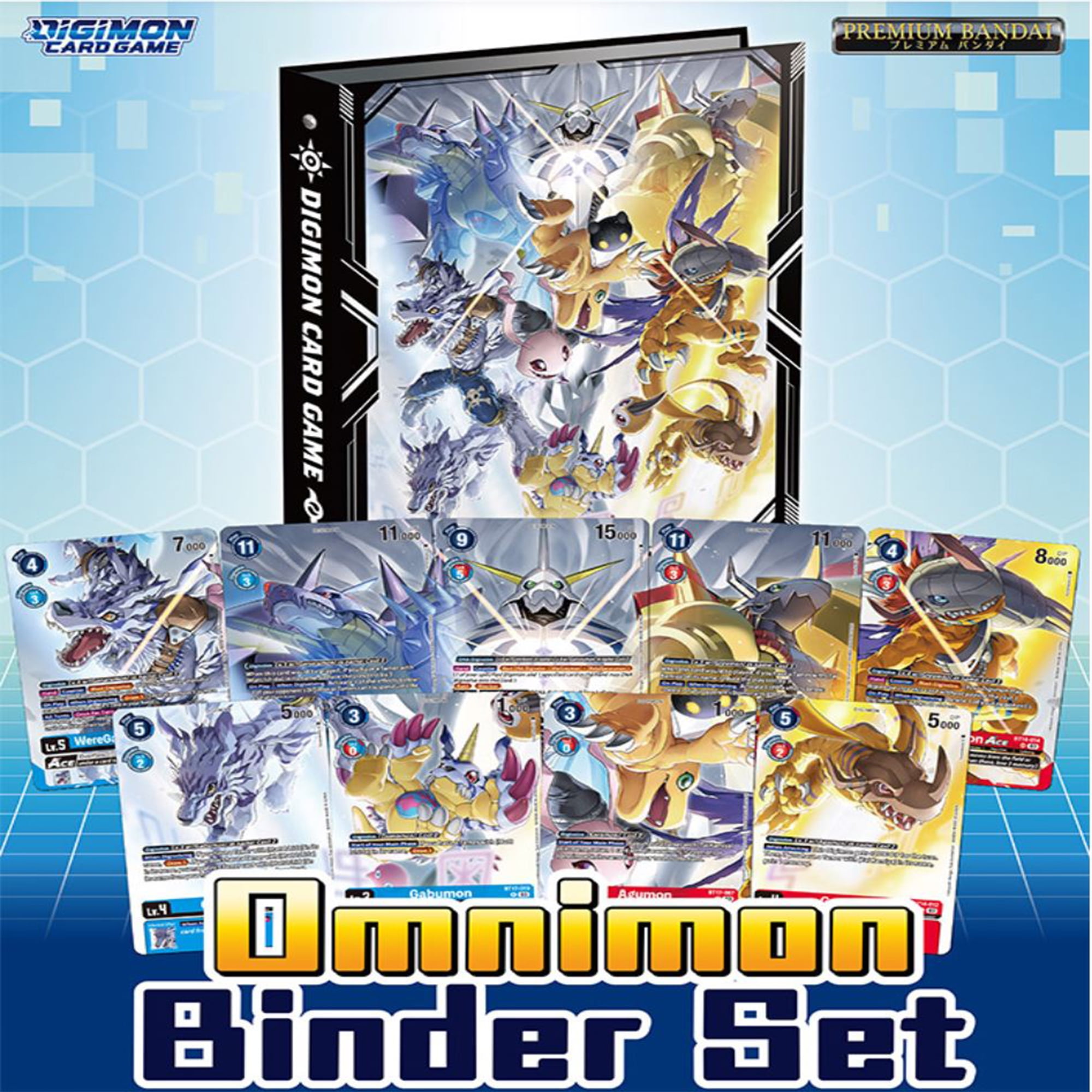 DIGIMON CARD GAME Omnimon Binder Set [PB19] ENG ver - Walmart.com