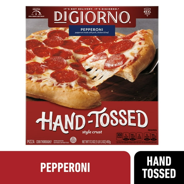 Digiorno Pepperoni Hand Tossed Style Crust Pizza 173 Oz