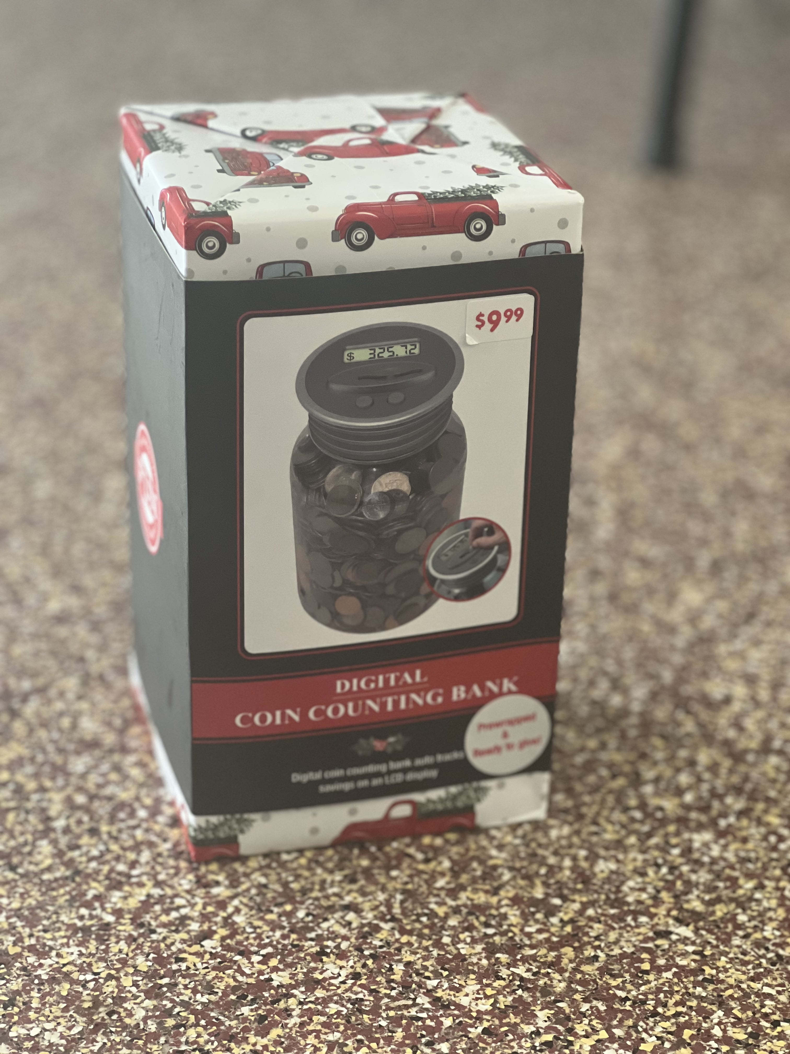 DIGITAL COIN COUNTING BANK - Walmart.com