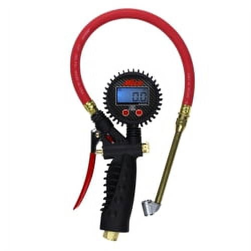 DIGITAL INFLATOR GAUGE WITH DUAL HEAD CHUCK - Walmart.com