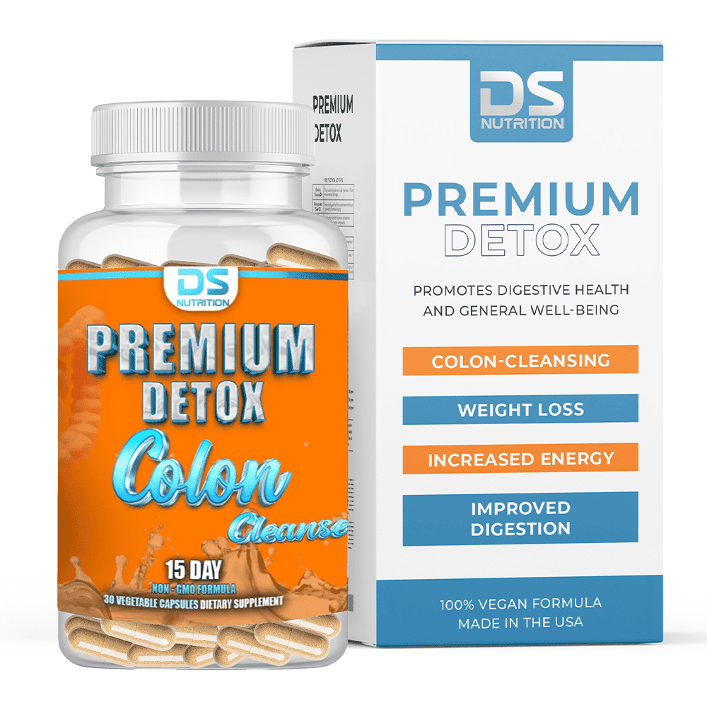 DIGITAL SKY DS Nutrition Colon Cleanse - Detox Cleanser with Senna Leaf & Cascara Sagrada Bark ...